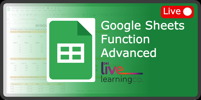 Google Sheets Advanced Functions: Unlock the Hidden Power of Google ...